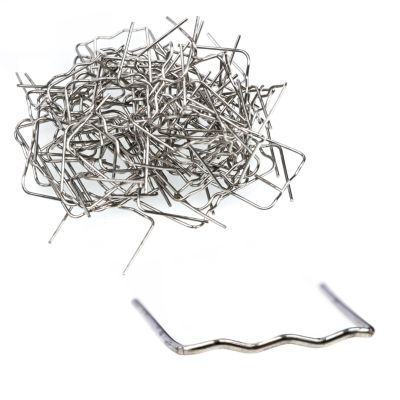Agrafes pour Soudure Plastique Vague Fine 0,8 mm - 100 Pièces, Haute ...