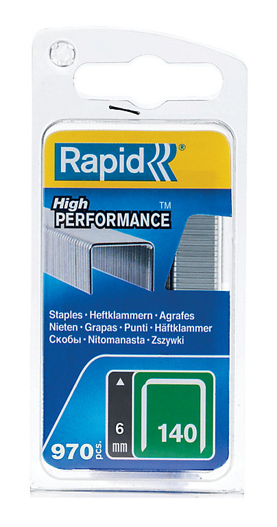 Agrafes Rapid n°140 6 mm, 970 pièces | Castorama Agrafes Rapid n°140 6 mm, 970 pièces | Castorama