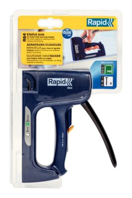 Agrafeuse manuelle grande capacité pour agrafes en fil plat et pointes ...