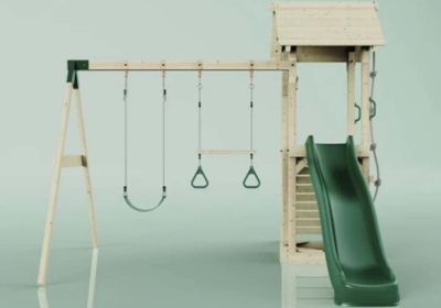 Aire de jeux PolarPlay Vimmerby Aire de jeux portique bois avec ...