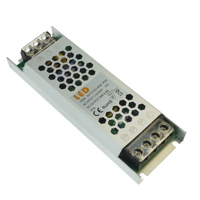 Alimentation/Driver Slim pour Ruban LED DC24V 60W 2.5A, transformateur ...