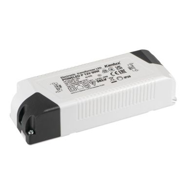 Alimentation LED 12V 60W Compacte Sécurité Kanlux Blanc