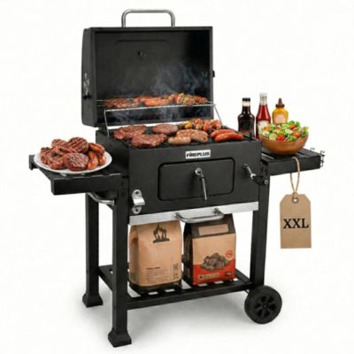 AMIG FIREPLUS 24811 - Charbon grill RAPHAEL - 116,5 x 131 x 56 cm ...