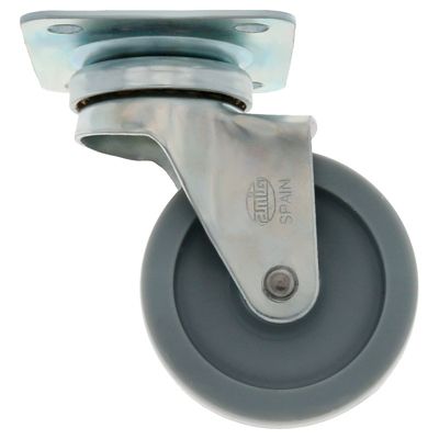 AMIG - Lot de 4 roulettes 2500 - 40 mm - Nylon - Gris