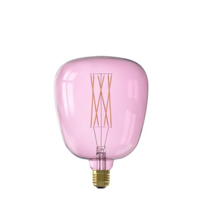 Ampoule LED filament décorative Kiruna E27 rose Calex | Castorama