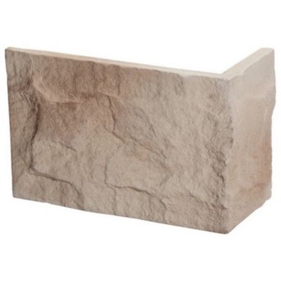 Angle plaquette de parement béton Roma (vendu par 7 pièces) | Castorama