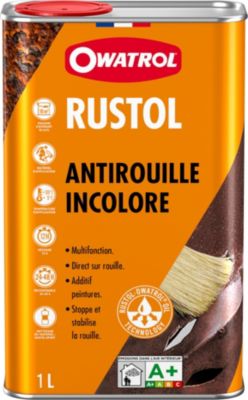 Anti-rouille extérieur incoolore Rustol Owatrol 1L | Castorama