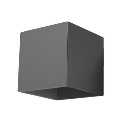 Applique en aluminium 1 ampoule 4000K - 10x12x10cm Sollux