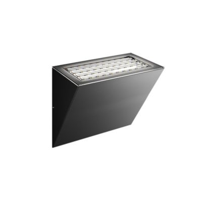 Applique LED da Parete Comet Power Switch 40x90mm Nero Opaco, 10/20W ...