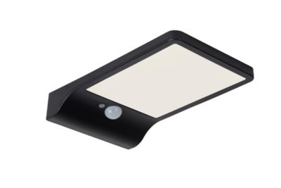 Applique murale BASIC en pvc avec LED intégré - Noir - Lucide