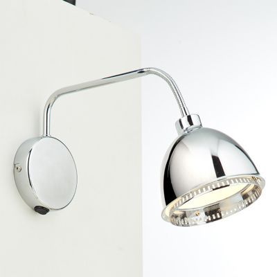 Applique murale Brillant Skirt chromé | Castorama