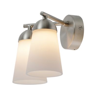 Applique murale de salle de bain Dudhon 2 lumières G9 4.2W IP44 ...