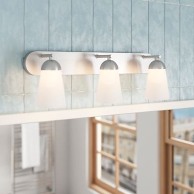 Applique murale de salle de bain Dudhon G9 4.2W IP44 GoodHome argent