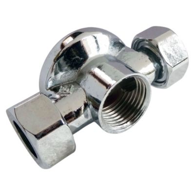 Applique murale double nue avec écrou pour collet battu diam 14 - F1/2 ...