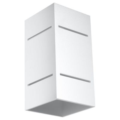 Applique murale en Aluminium - BOLIDZ 90096 - Blanc - IP20 - Max 8W LED ...