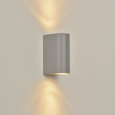 Applique murale extérieur Wiiliam Up&Down gris beton IP44 GU10 35W Corep