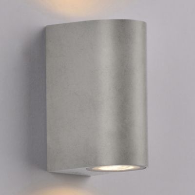 Applique murale extérieur Wiiliam Up&Down gris beton IP44 GU10 35W Corep