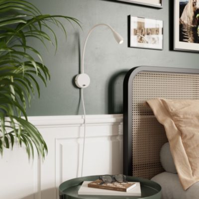 Applique murale LED intégrée blanc 270lm 4,1W IP20 GoodHome | Castorama