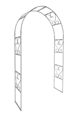 Arche de jardin CLARA - 120 cm - Galvanisé