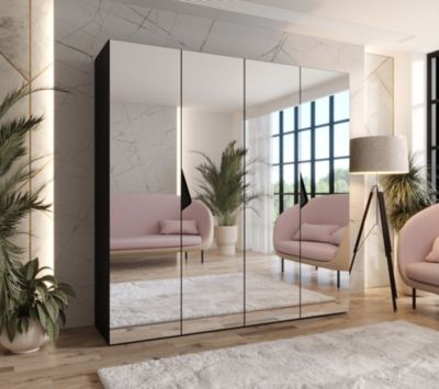 Armoire a portes battantes Sandi 3 200 x H. 202 x P. 52, 4 portes