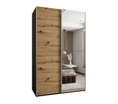 Armoire Lux 3 à portes battantes H. 245,5 x L. 160 x P. 64, 2 portes