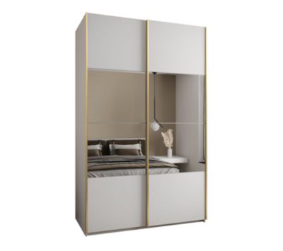 Armoire Lux 4 à portes battantes H. 245,5 x L. 160 x P. 64, 2 portes
