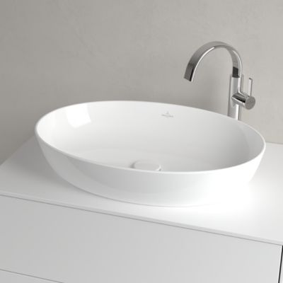Artis Vasque à poser Villeroy & Boch 610 x 410 x 130 mm Blanc sans trop ...