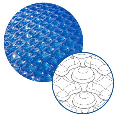 Bâche à Bulles Piscine 3x2,5 m OXO Dark Blue 500 microns - Non Bordée ...