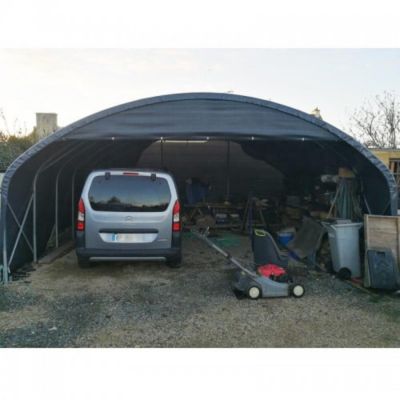 Bâche camion 640 gr/m - gris anthracite - Long 8 m, Larg 7.50 m