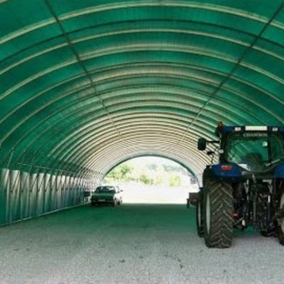 Bâche Camion 640 gr/m - Gris clair - Long 10 m, Larg 14.50 m