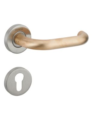 Béquilles / Rosaces antibactériennes pour porte d'entrée, carré de 7mm ...