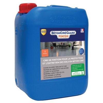 Béton Ciré Guard Finish - Cire de finition - Guard Industrie - 5 L