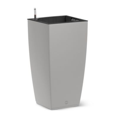 Bac carré Poetic Casa Mat 30 gris soie 29,9 x 29,9 x h.57,4 cm | Castorama