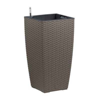 Bac carré Poetic Casa Mesh 30 moka 29,9 x 29,9 x h.57,4 cm | Castorama