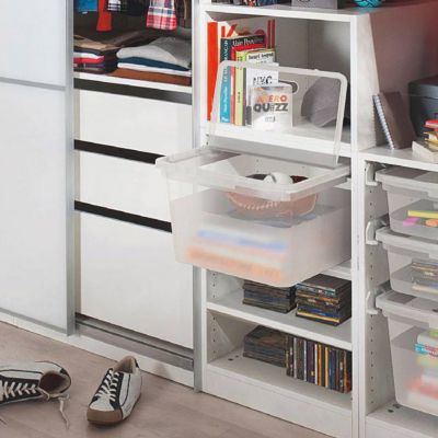 Bac coulissant plastique Form Darwin 30L | Castorama