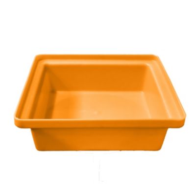 Bac de rangement empilable 30l - ORANGE - 17cm | Castorama