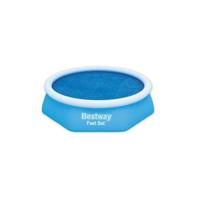 Bache solaire pour piscine hors sol Fast Set - BESTWAY - diamètre 350 ...
