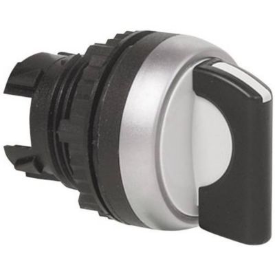BACO 223907 L21KC03 Bouton sélecteur collerette plastique chromée noir ...