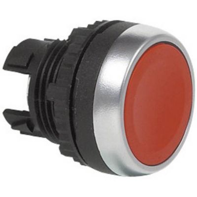 BACO BAL21CA01 Bouton-poussoir collerette plastique chromée rouge ...