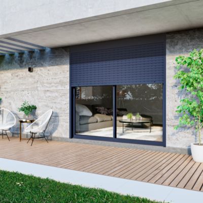 Baie Vitree 240 X 215 Avec Volet Roulant
