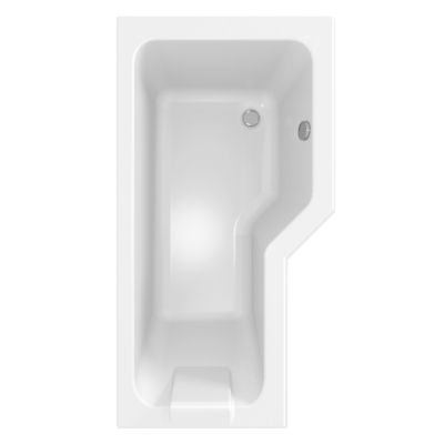 Baignoire asymétrique droite LEXA 170x90cm | Castorama