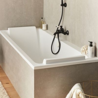 Baignoire droite 180 x 80 cm blanc mat Jacob Delafon Sofa