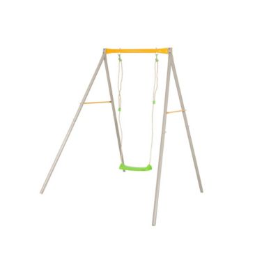 Balancelle métal TRIGANO 1 enfant hauteur 1.90 m avec siège sécurisé ...