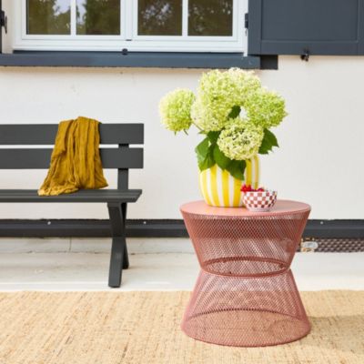 Banc de jardin aluminium 2 places anthracite - Terralu