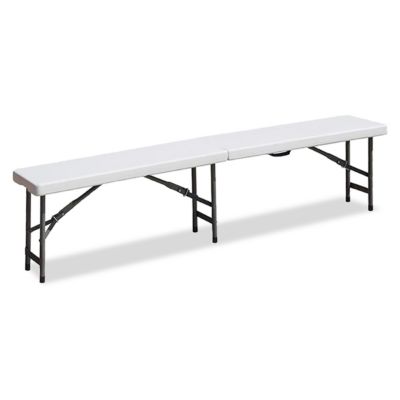 Banc de jardin pliant 3 places, banc d'extérieur avec pieds en ...