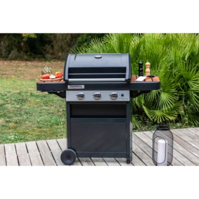 Barbecue au gaz 3 series classic WLD 2 en 1 + Plancha noir Campingaz ...