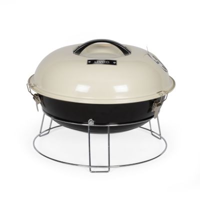 Barbecue à charbon 38cm beige Livoo DOC301