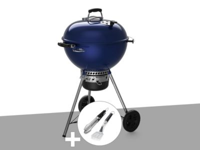 Barbecue à charbon Weber Master-Touch GBS C-5750 57 cm Deep Ocean Blue ...