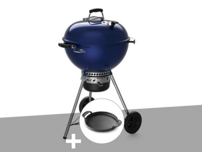Barbecue à charbon Weber Master-Touch GBS C-5750 57 cm Deep Ocean Blue ...