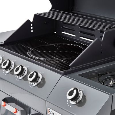Barbecue gaz Emma 4 + 1 Side 4 brûleurs FlexiGrill 12 convives